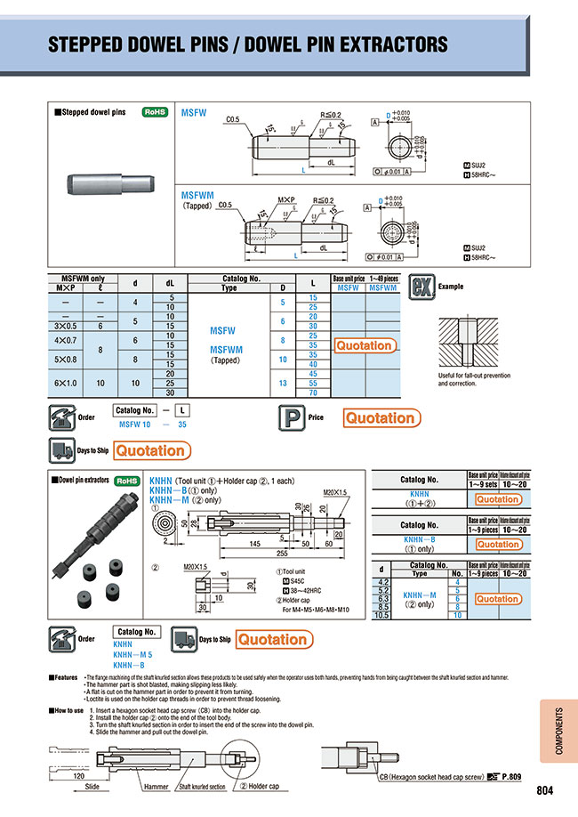 MISUMI Malaysia: Industrial Configurable Components Supply