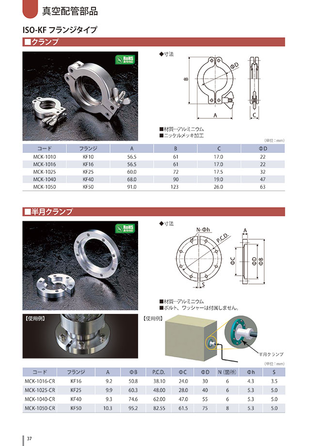 NW Semicircular Clamp | MIRAPRO | MISUMI Malaysia