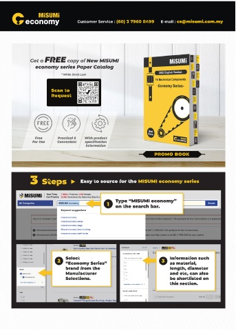Page 2 - MISUMI e-MAGAZINE economy series